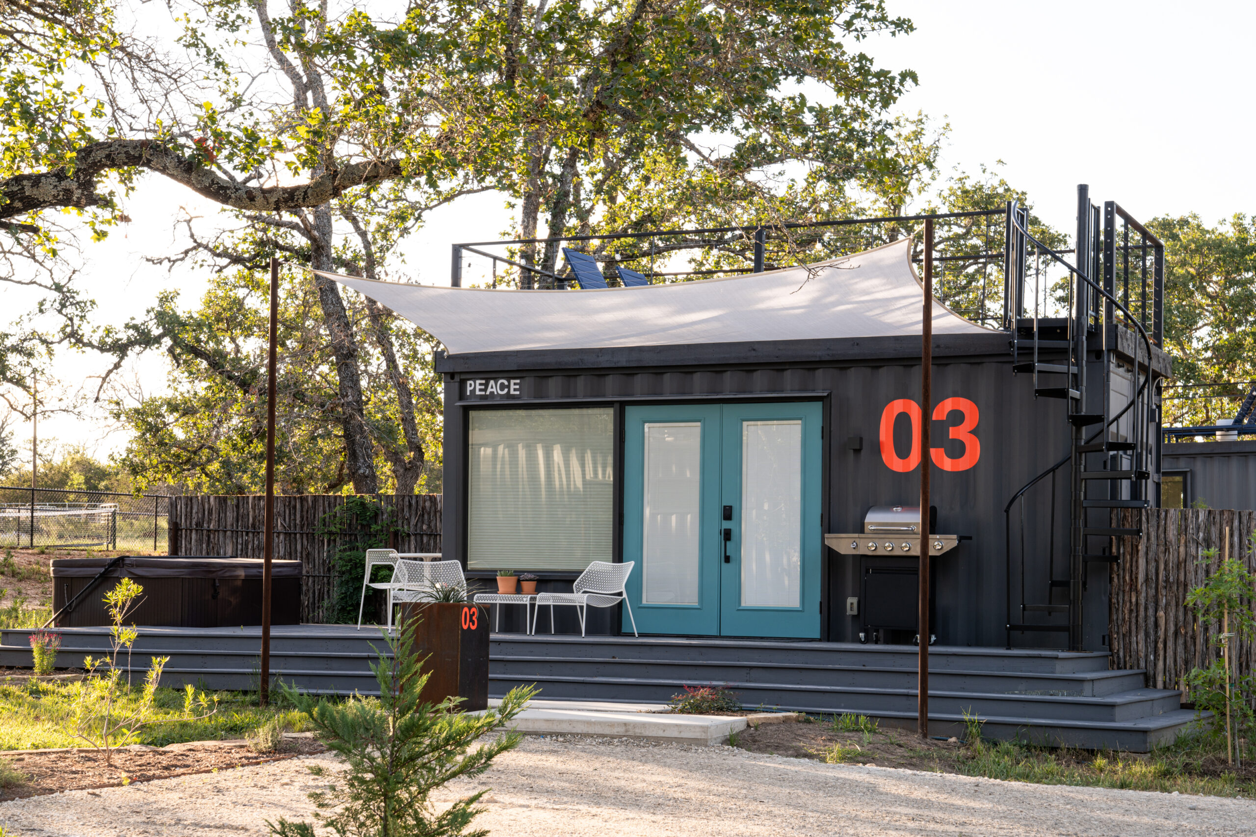 Container Cabins - ParcBlu