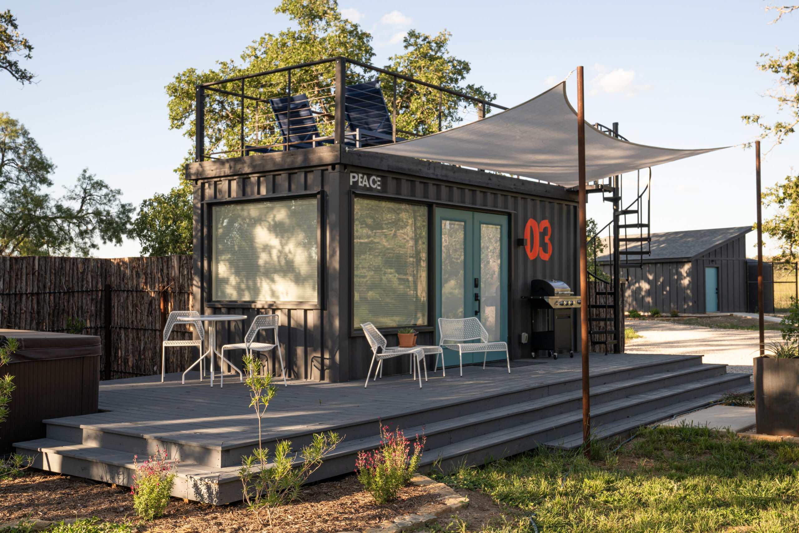 Container Cabins - ParcBlu