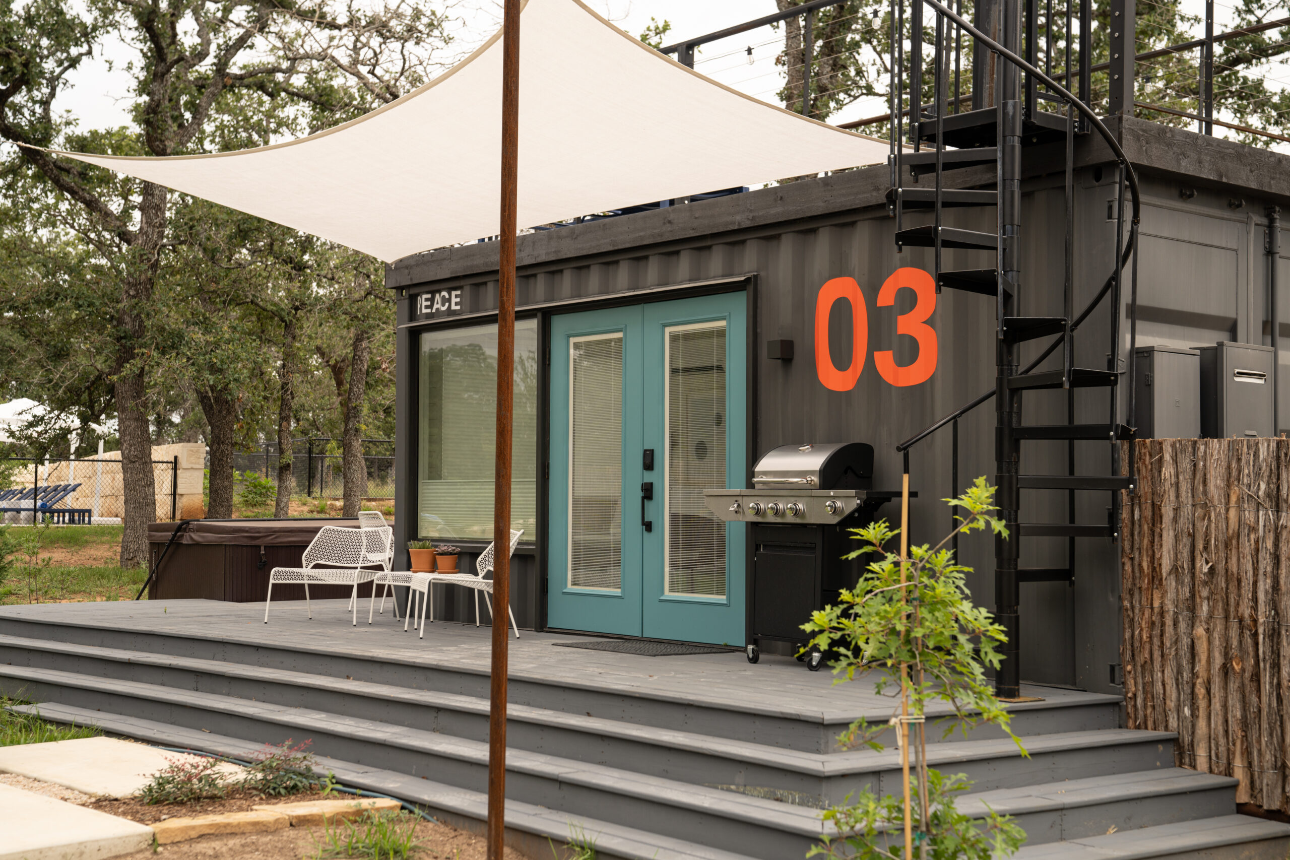 Container Cabins - ParcBlu